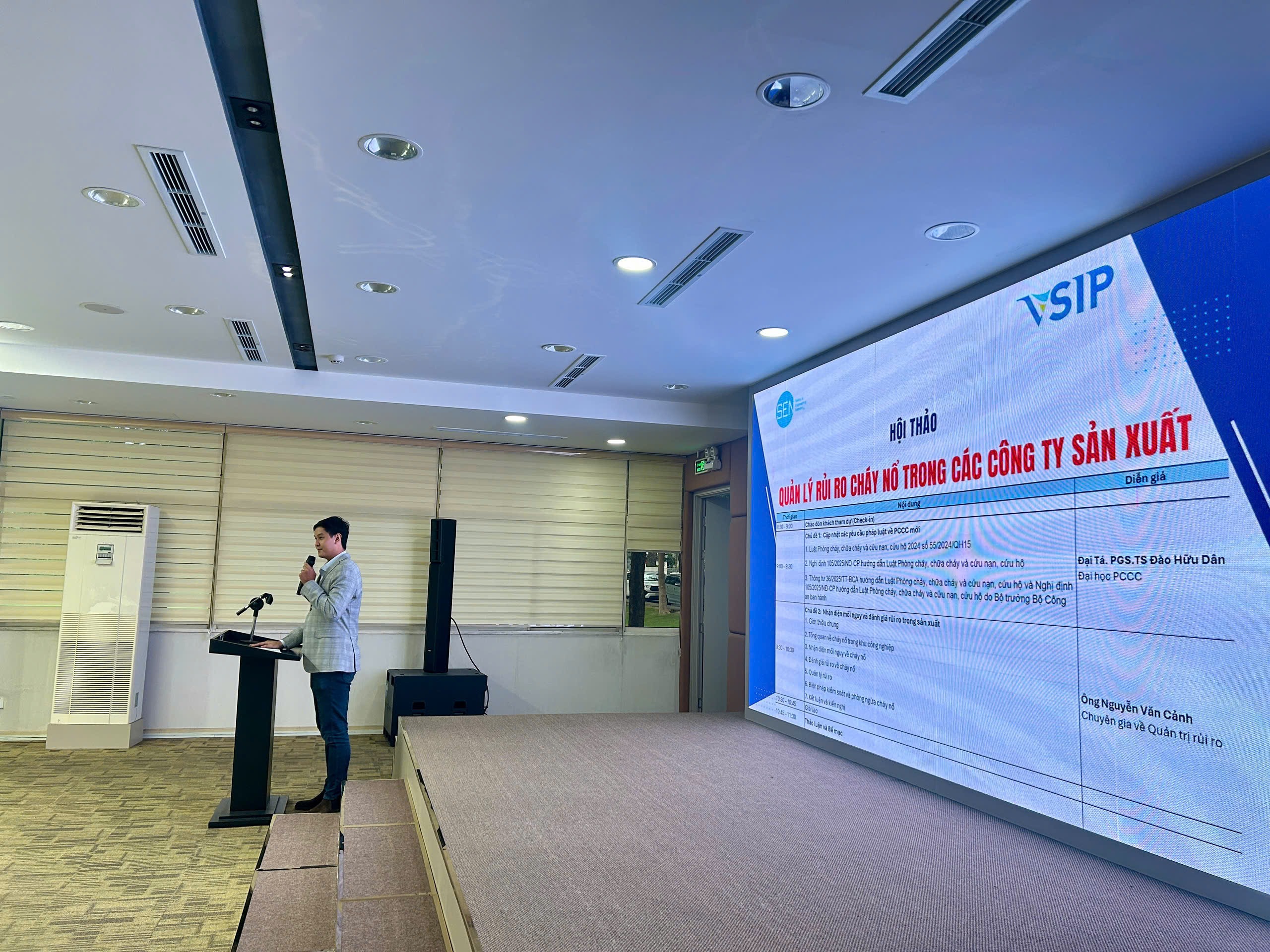 Seminar on “Fire and Explosion Risk Management in Manufacturing” – From Law to Action ...